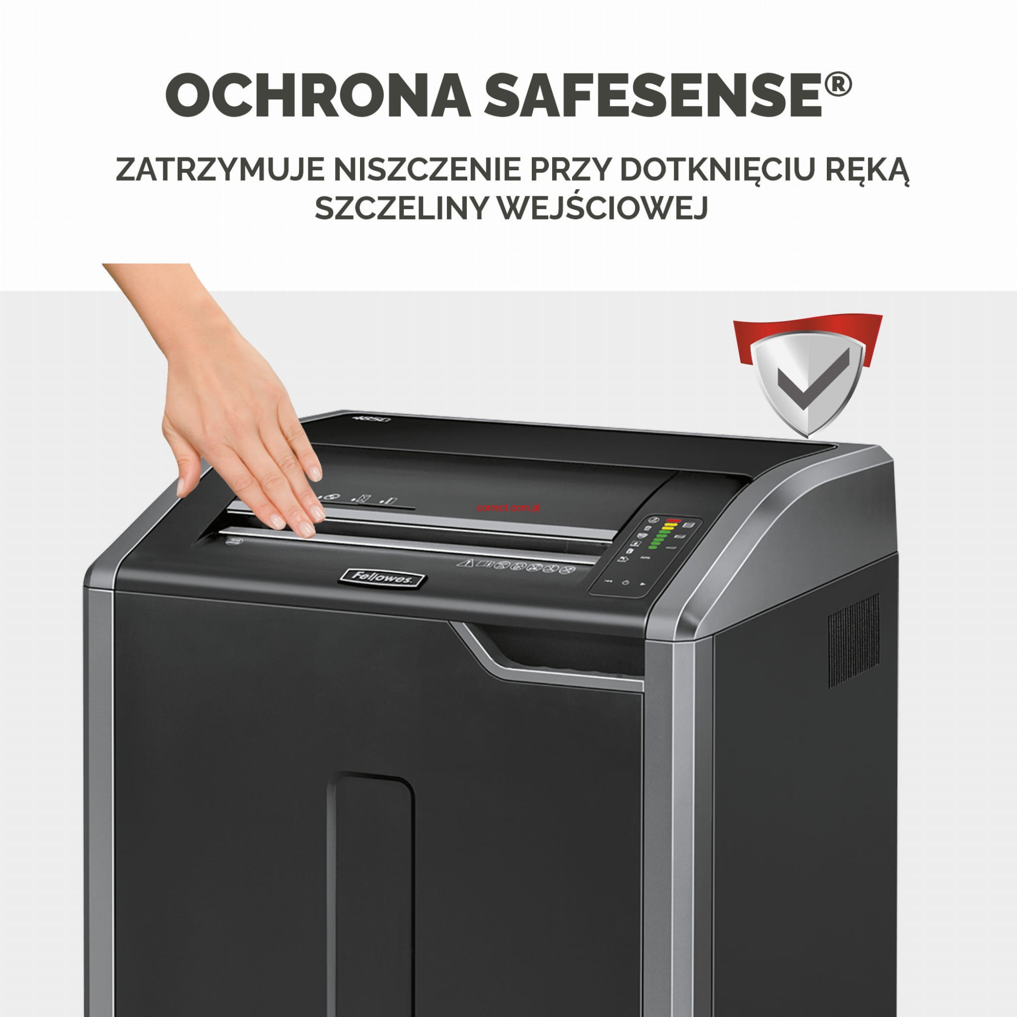 Niszczarka 485Ci Fellowes CORRECT Poznań