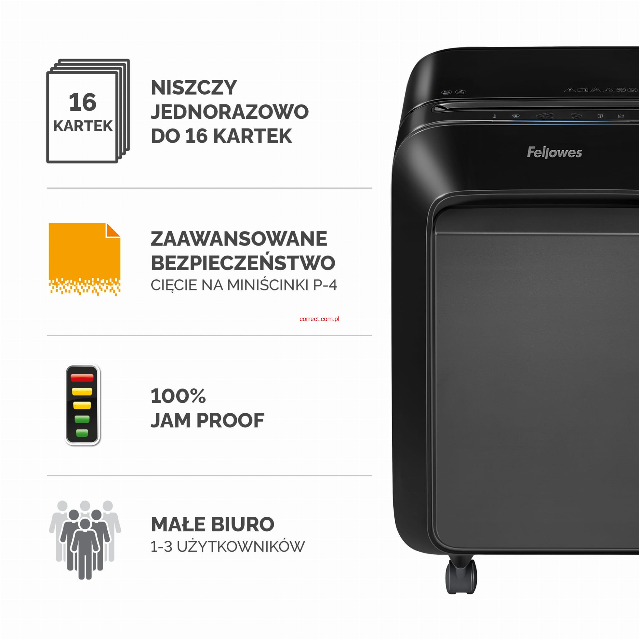 Niszczarka LX210 Fellowes